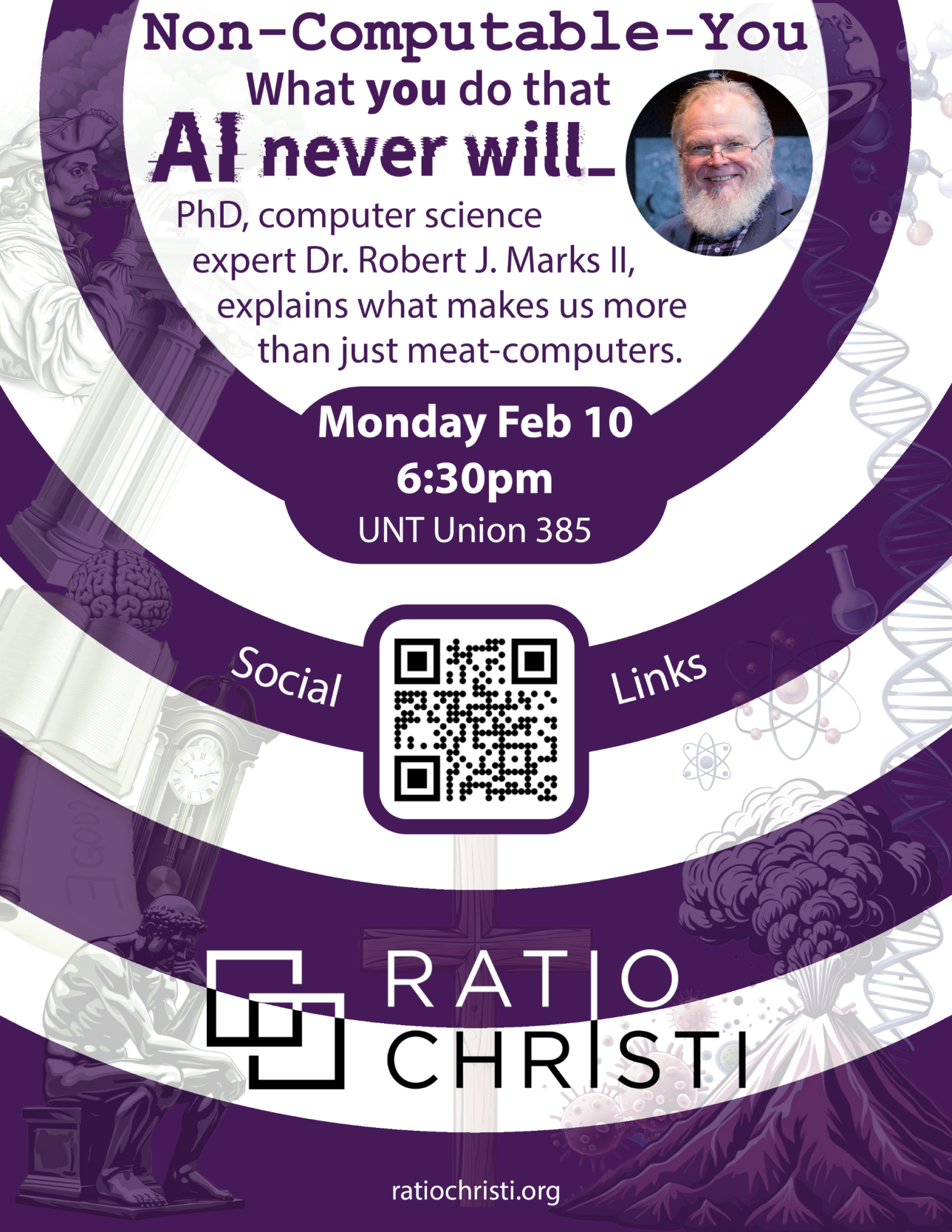 Robert J. Marks to speak at the University of North Texas Feb 10 | Mind ...